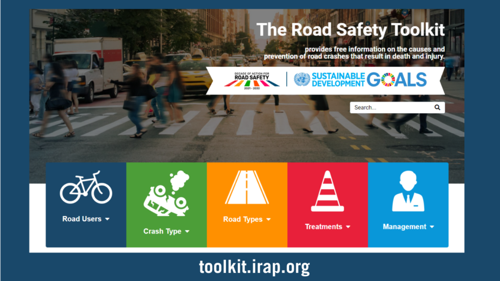 New and improved Road Safety Toolkit online resource launched - iRAP