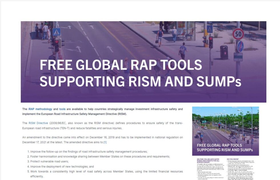 iRAP welcomes new EU-wide guidelines to assess safety of road ...
